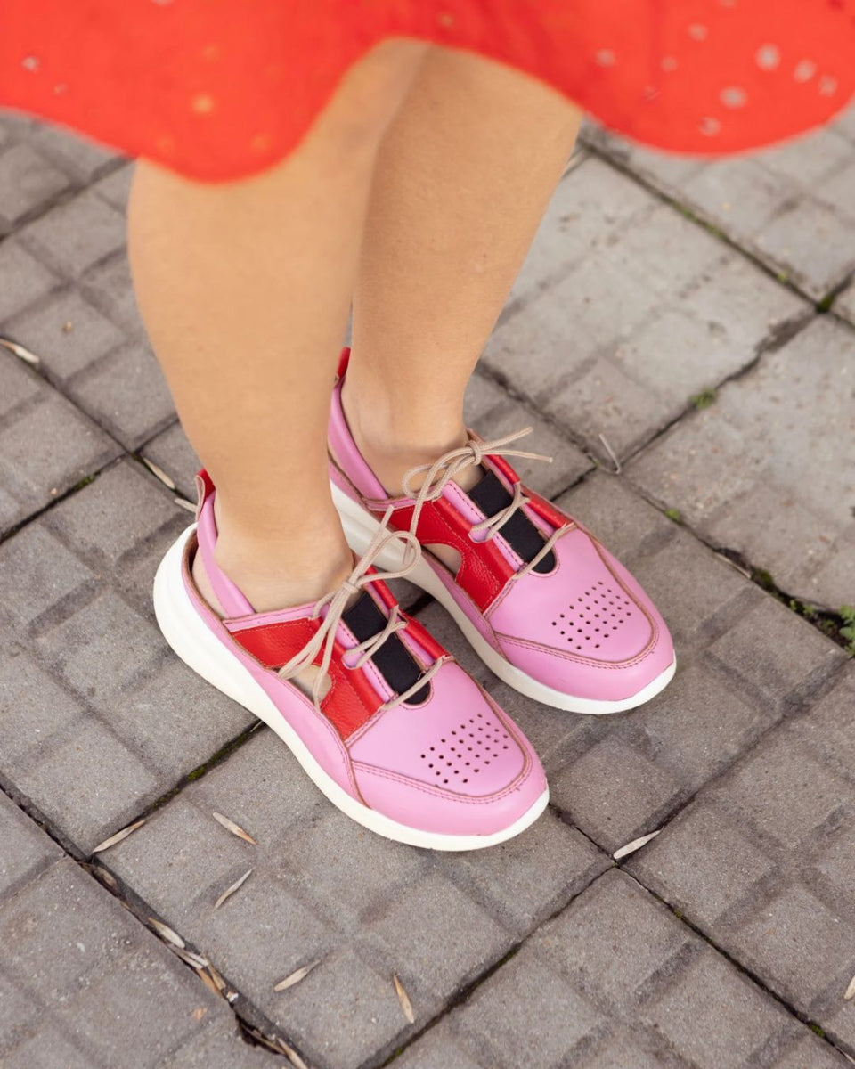 Millie Rosa y cherry – Patzú Shoes